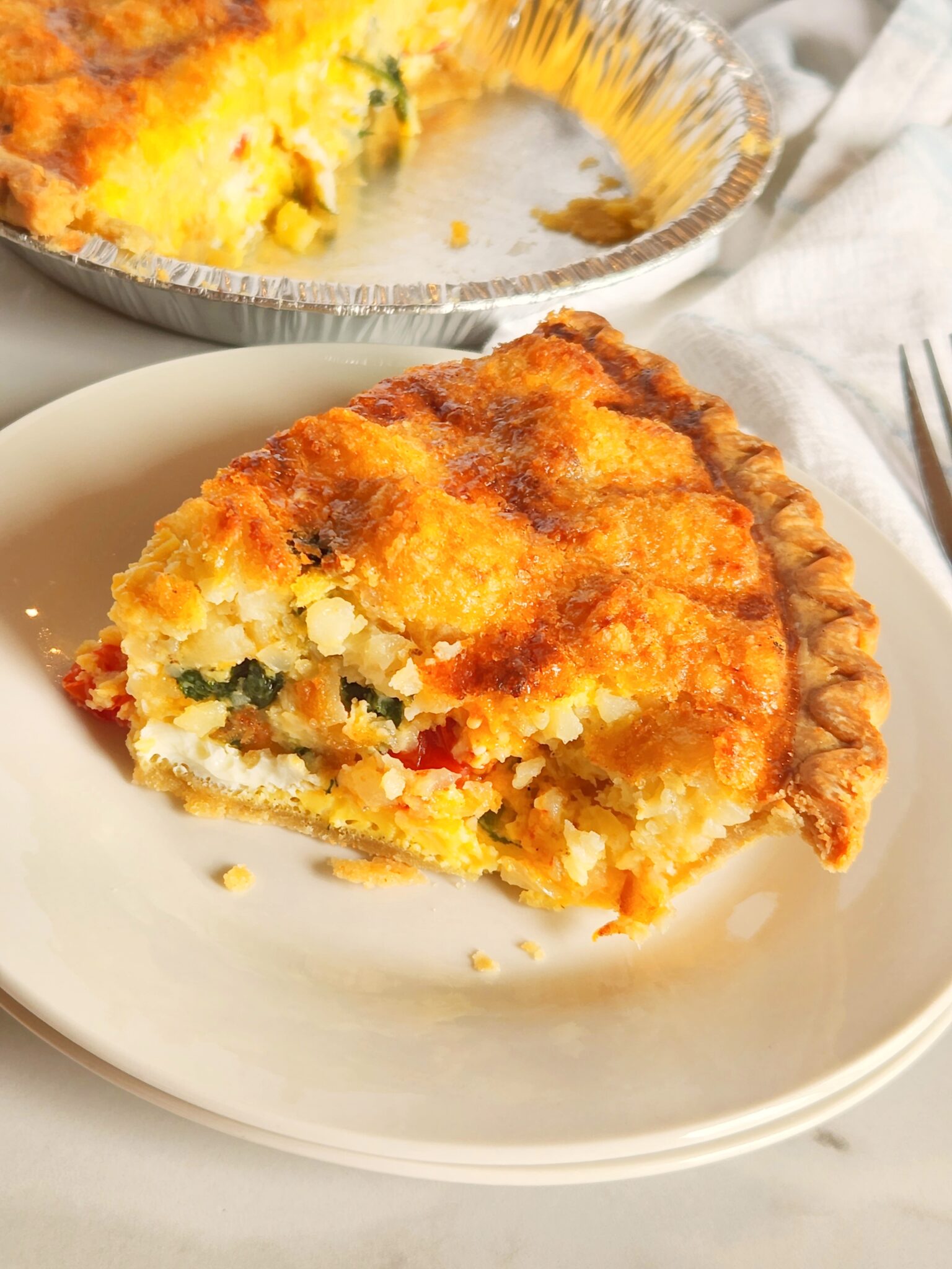 Breakfast Pie Recipe - Cookwith5Kids